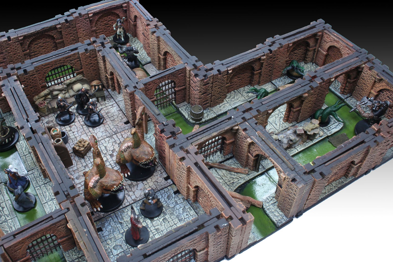 Wargame News and Terrain: Manorhouse Workshop: Plastic Dungeon ...