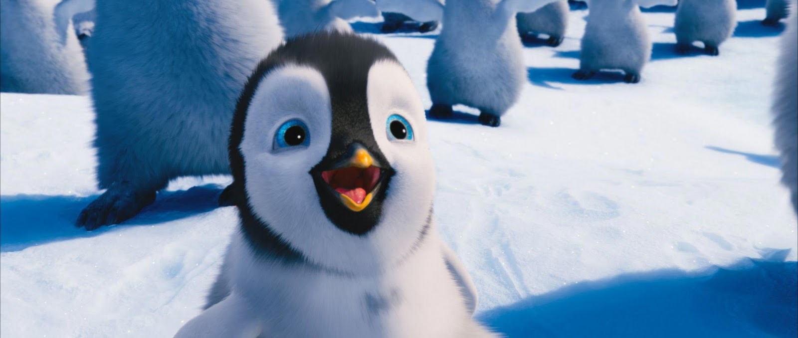 All Movie, Music: New Clip for 'Happy Feet Two': Mumble Teaches His Son ...