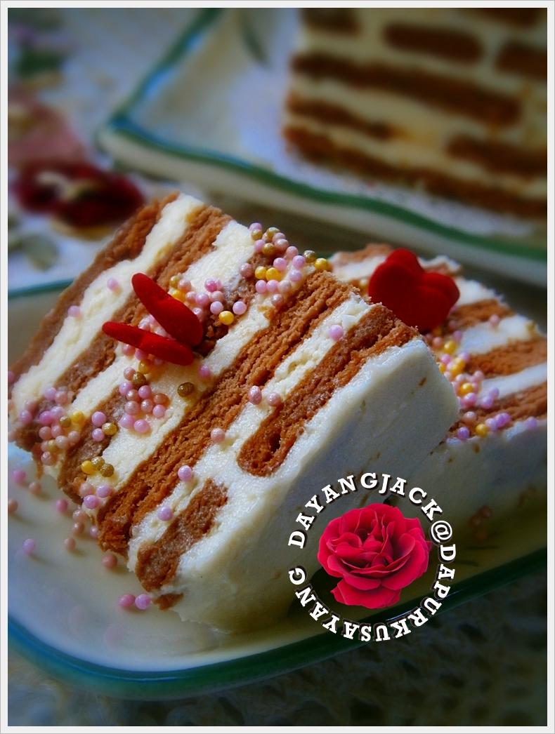 DapurKu SaYang: Kek Lapis Cheese Pesona