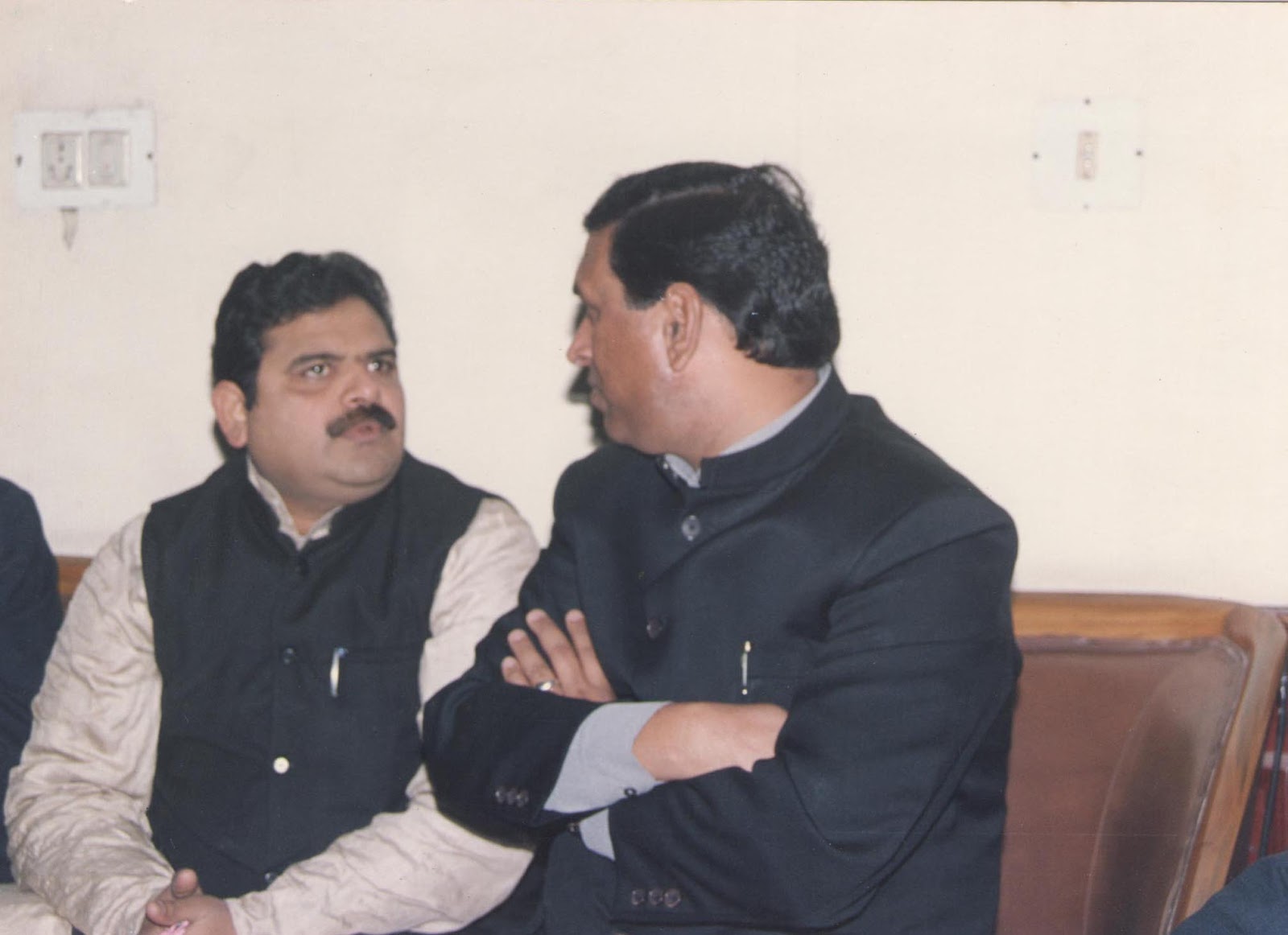 TARIQ SIDDIQUI: SHRI RAJ KUMAR CHOUHAN JI OUR TARIQ SIDDIQUI.