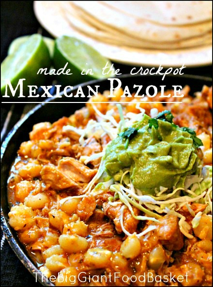 The Big Giant Food Basket: Mexican Pazole ~ Crock Pot Style