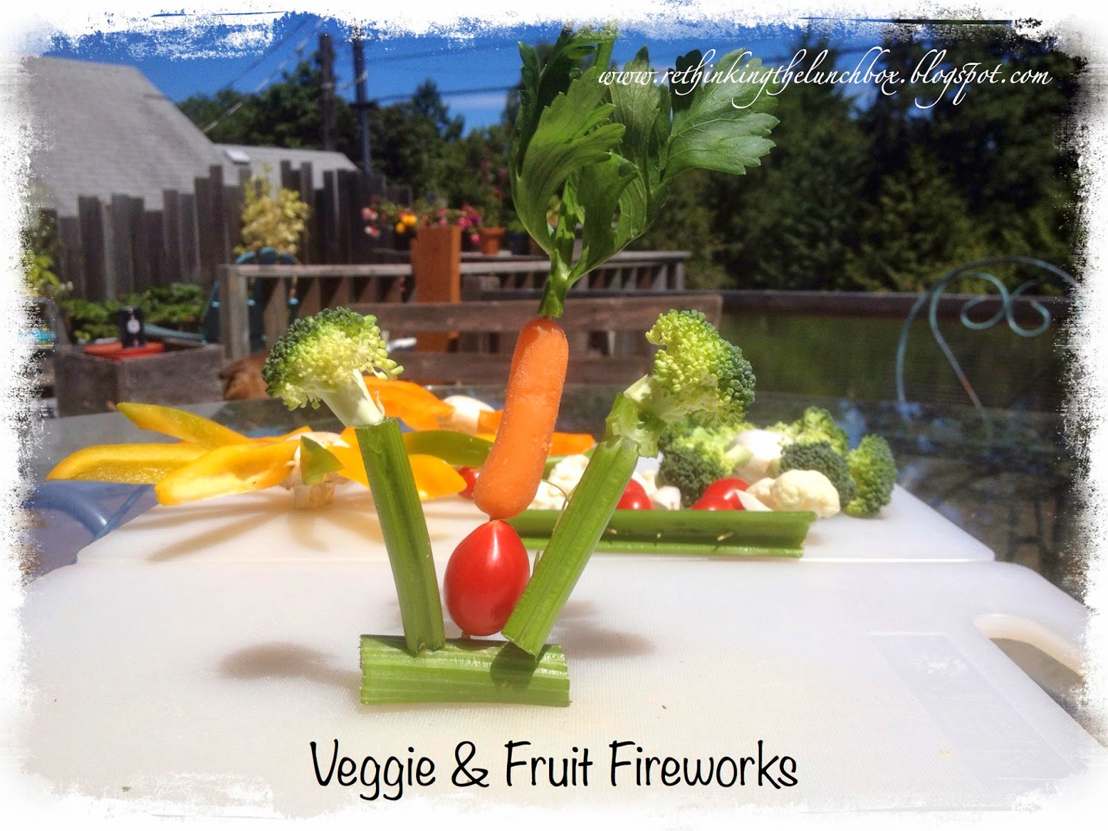 Rethinking the Lunch Box: Veggie and Fruit Fireworks