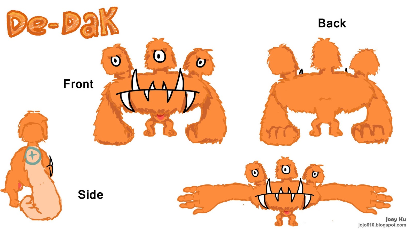 Joey Ku: Adaptation: Monster's turnarounds
