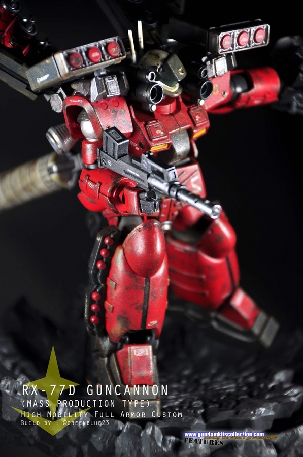 Custom Build: 1/144 Assault Guncannon - High Mobility Full Armor Custom