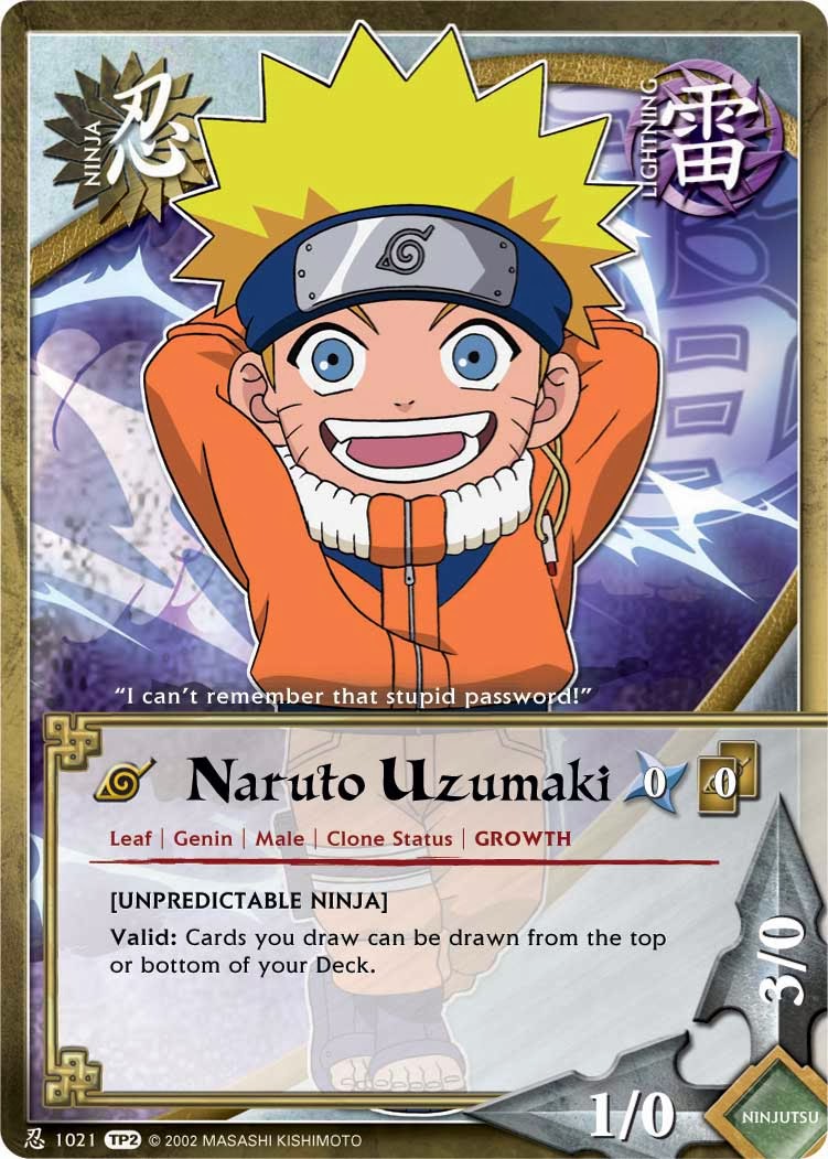 CARDS DO NARUTO SD