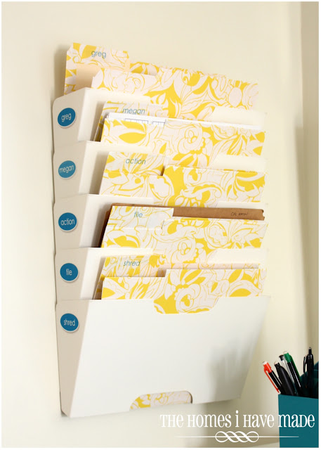 DIY Pretty File Folders - The Homes I Have Made