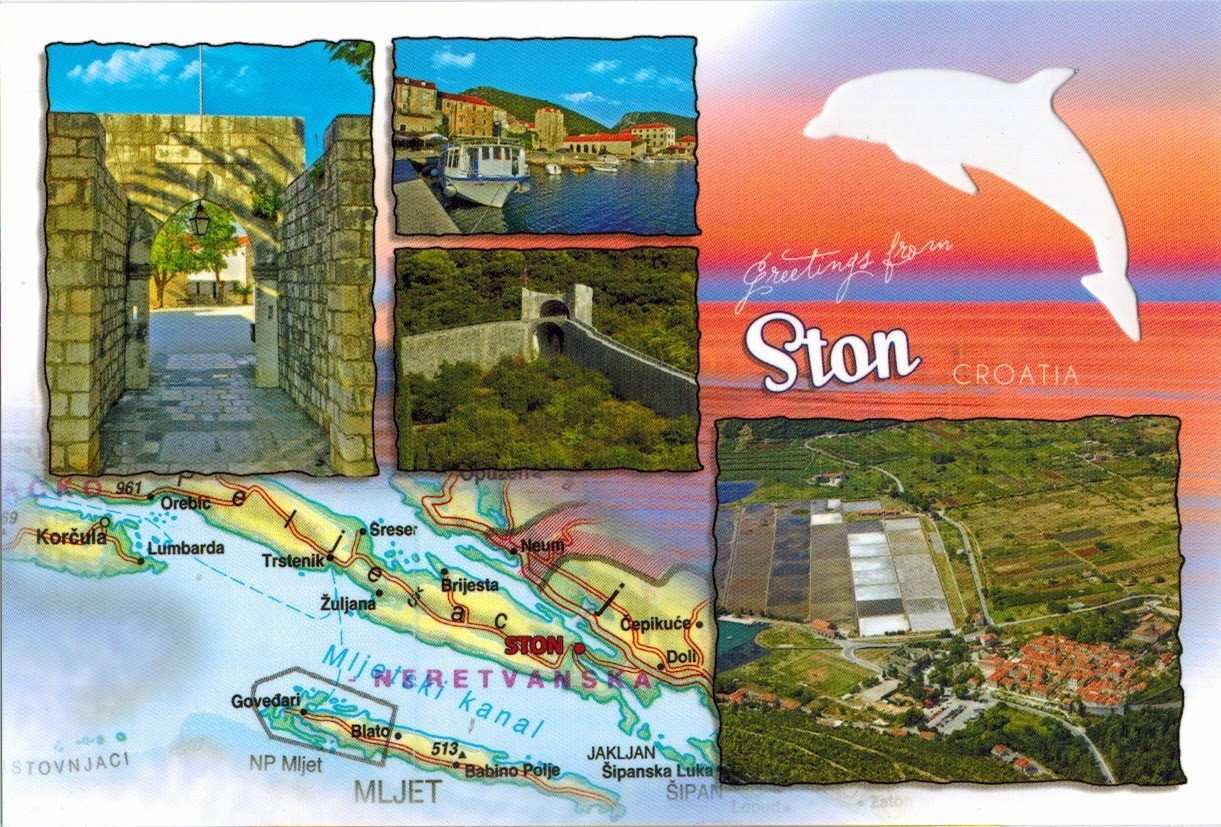 Map Cards - Hunting: 0435, 0436 Croatia - Ston