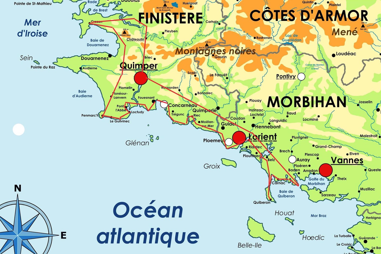 Ma Petite Usine à Souvenirs: Road-trip en Bretagne Sud : de Crozon à l ...