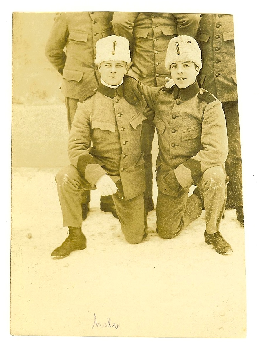Four Bees: Swedish Soldiers Photo, circa 1915, Swedish Army Winter Hat ...