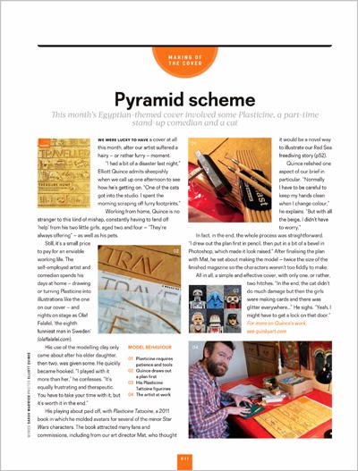 QuinkyArt: EasyJet in-flight magazine cover