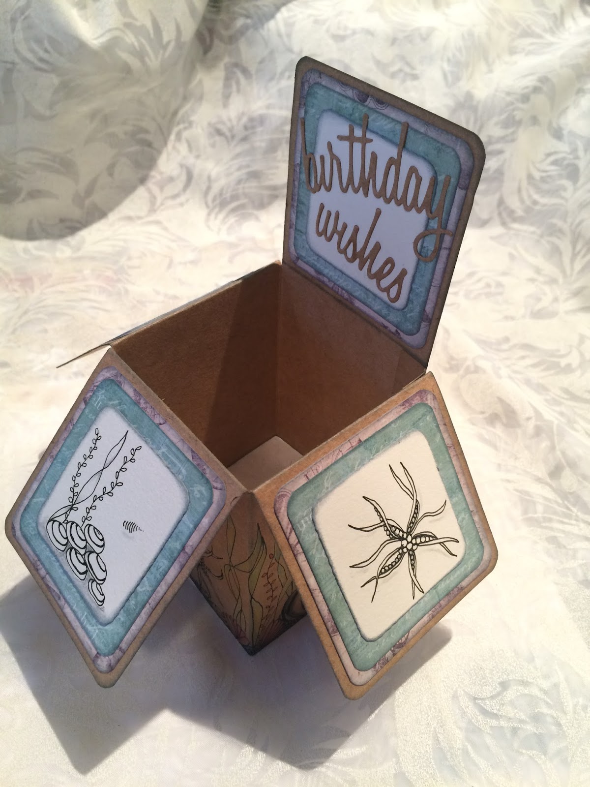Crafting Passions: Zentangle Pop Up Box