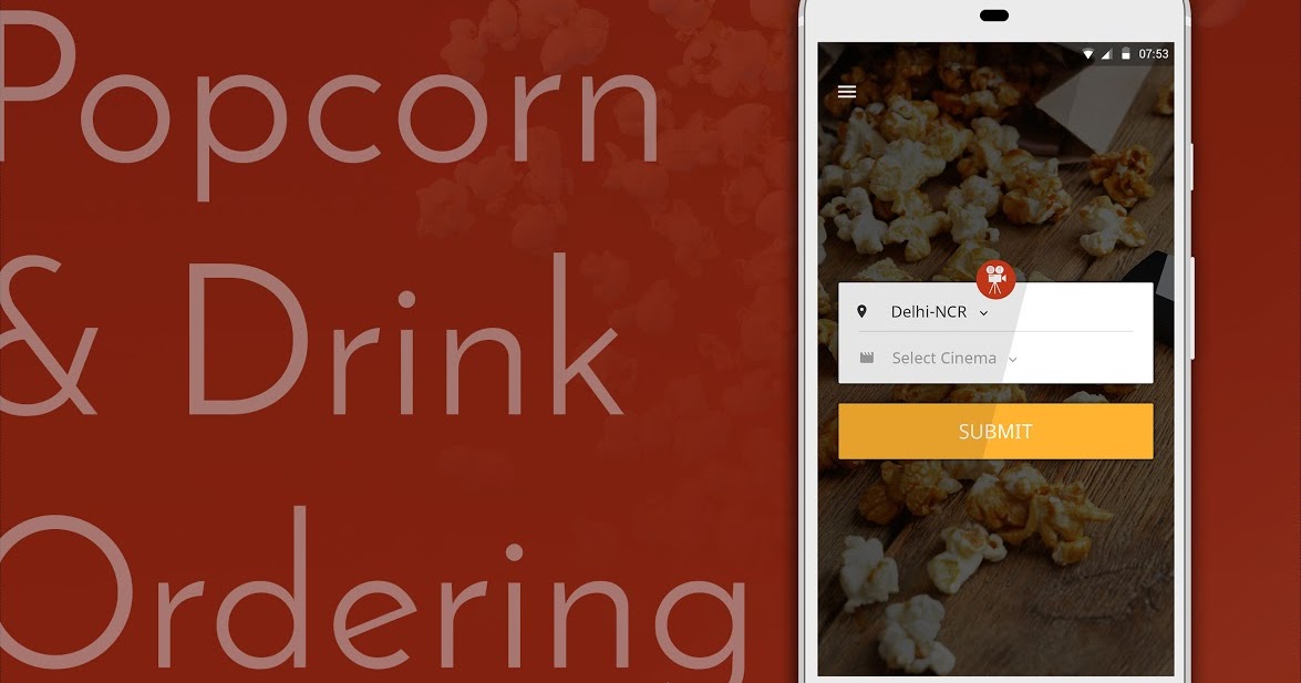 Popcorn & Drink Ordering Application