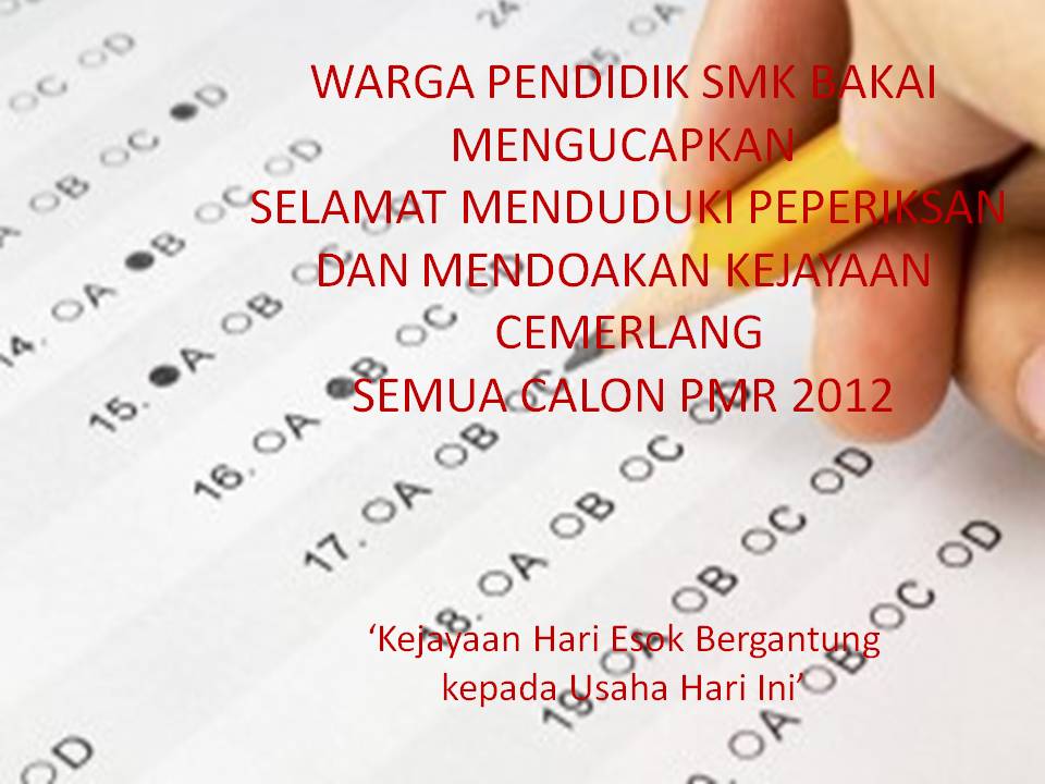 Sekolah Menengah Kebangsaan Bakai. Kuala Ketil, Kedah D.A.
