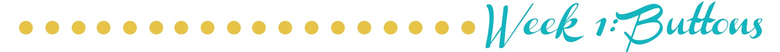 Product Focus Week 1: Buttons | Jen Gallacher