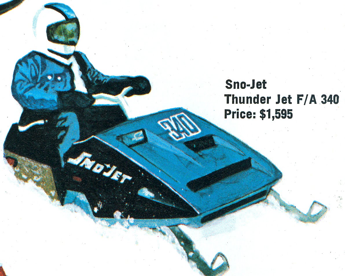 CLASSIC SNOWMOBILES OF THE PAST: 1974 SNO-JET 340FA