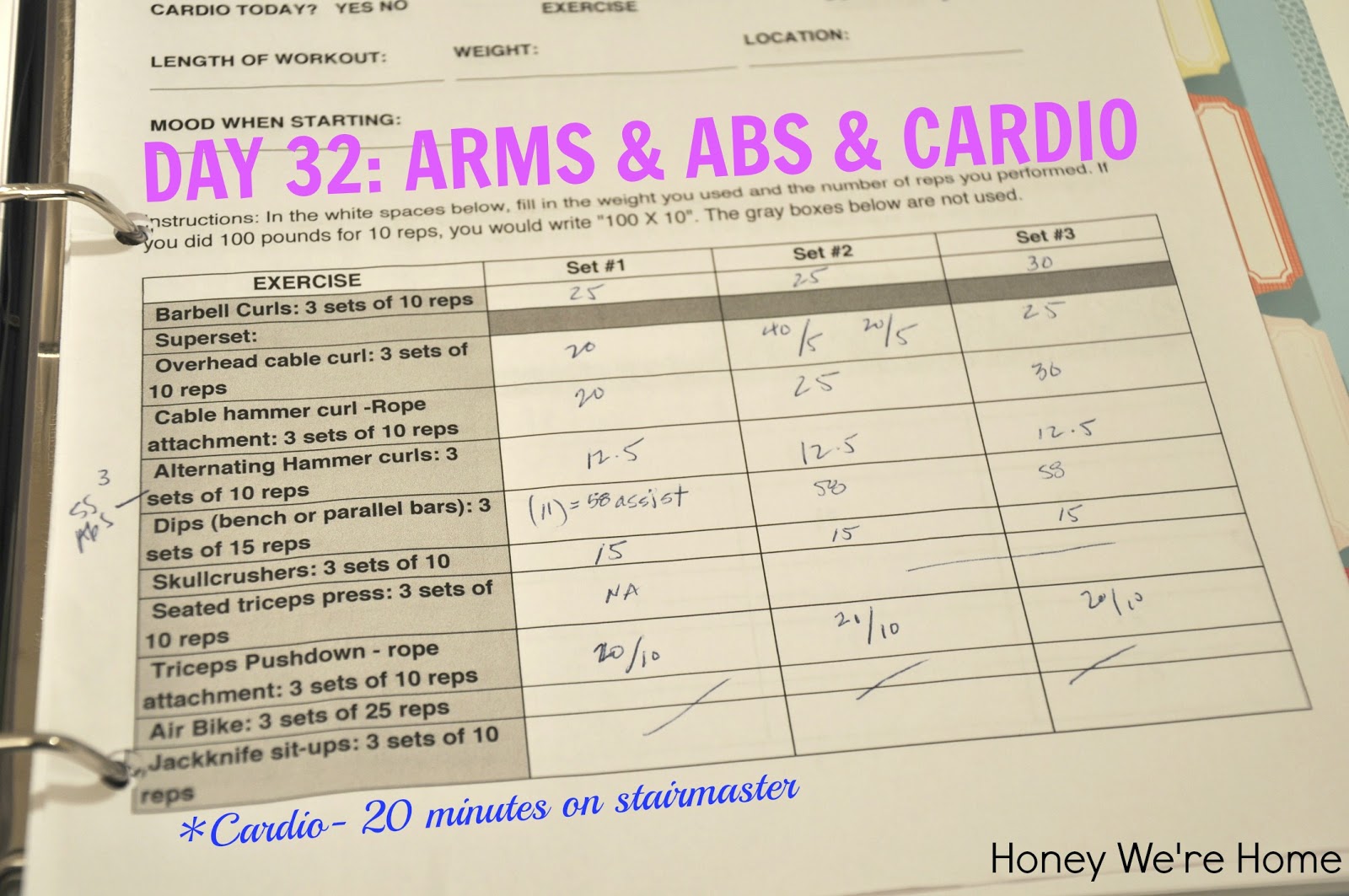 My Live Fit Week 5 Recap • Honey We're Home