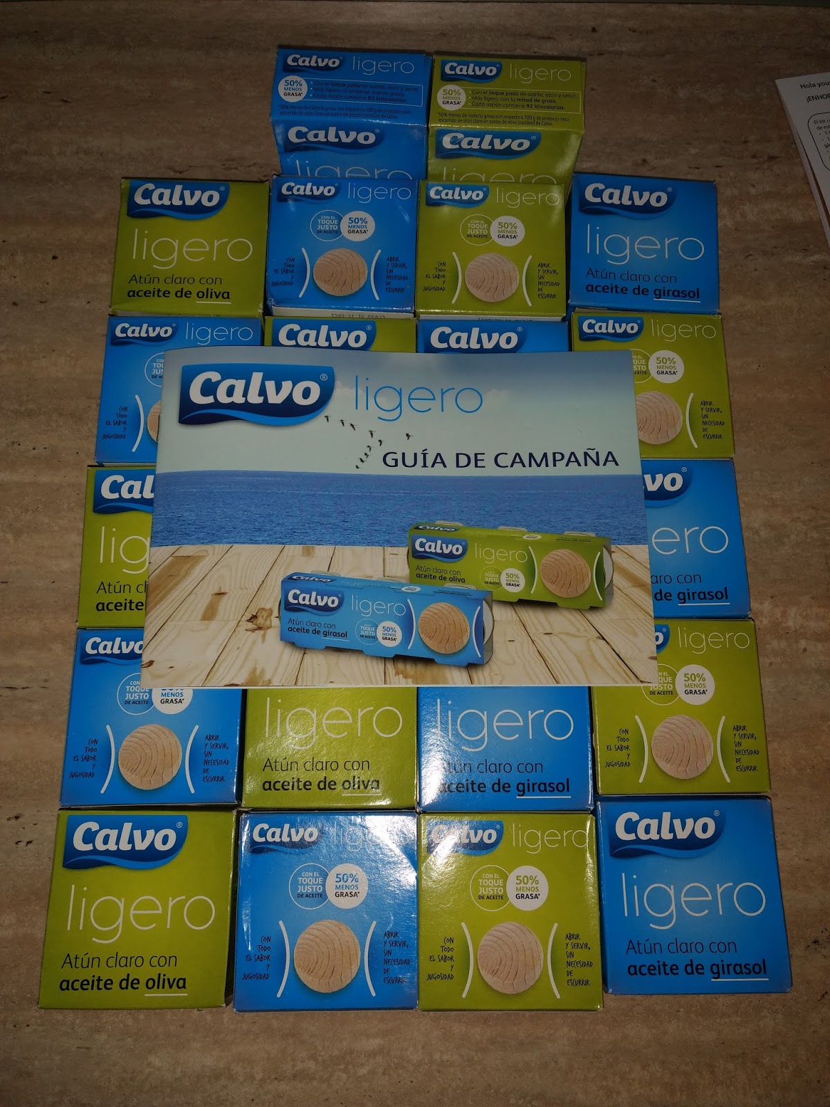 Tu Rincón Molón: En Marzo probamos Atún Claro ligero de la marca CALVO!!