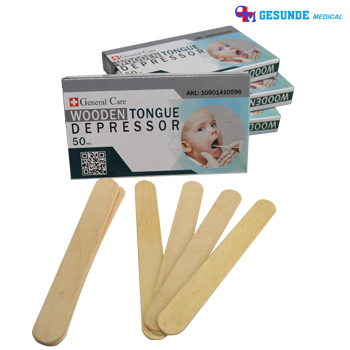 Tongue Spatel Kayu (Wooden Tongue Depressor) - Toko Medis Jual Alat ...