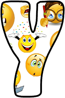 Abecedario de Emojis o Emoticonos. Emoji Alphabet. - Oh my Alfabetos!