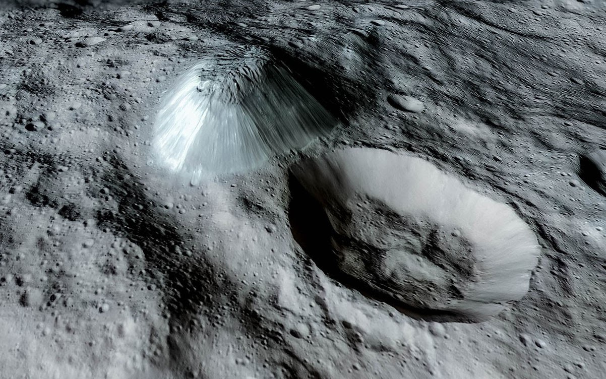 NASA Discovers Salty-Mud Cryovolcano on Ceres - Window on The Sky