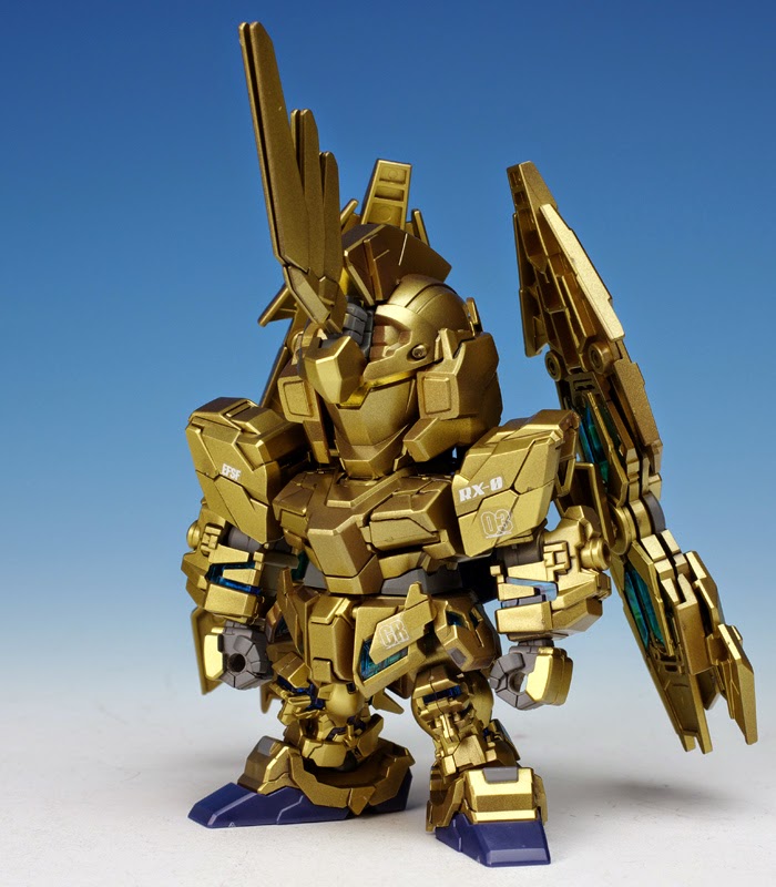 GUNDAM GUY: SD BB Senshi Unicorn Gundam 03 Phenex - Review by Schizophonic9