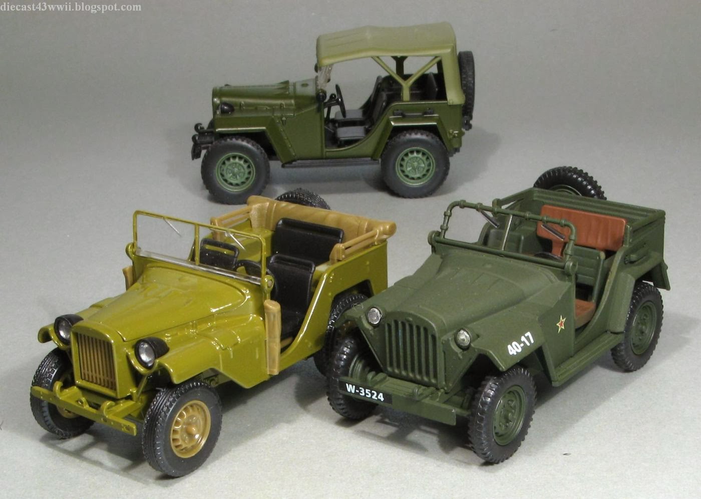 Military scale models: GAZ-67B. De Agostini