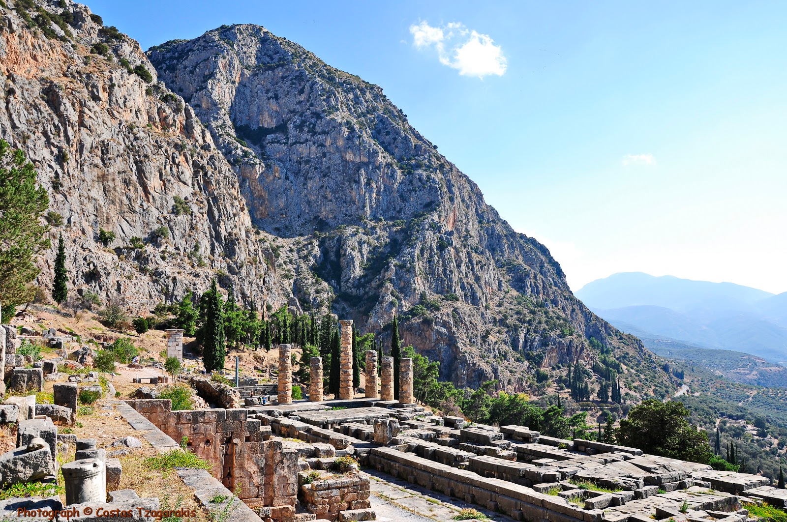 Nature Digital : At Delphi, Greece. Στο ιερό των Δελφών..!