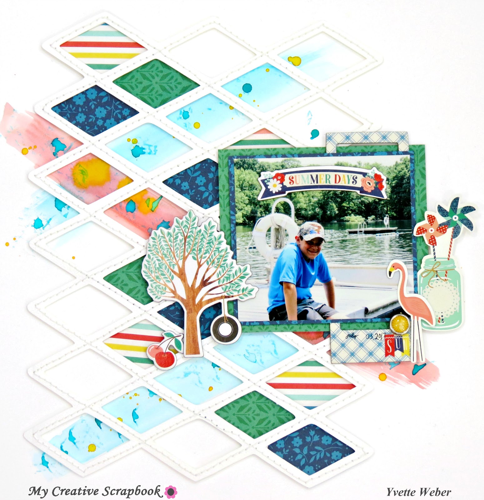 Scrapping With Yvette: My Creative Scrapbook | Cut Files Layouts