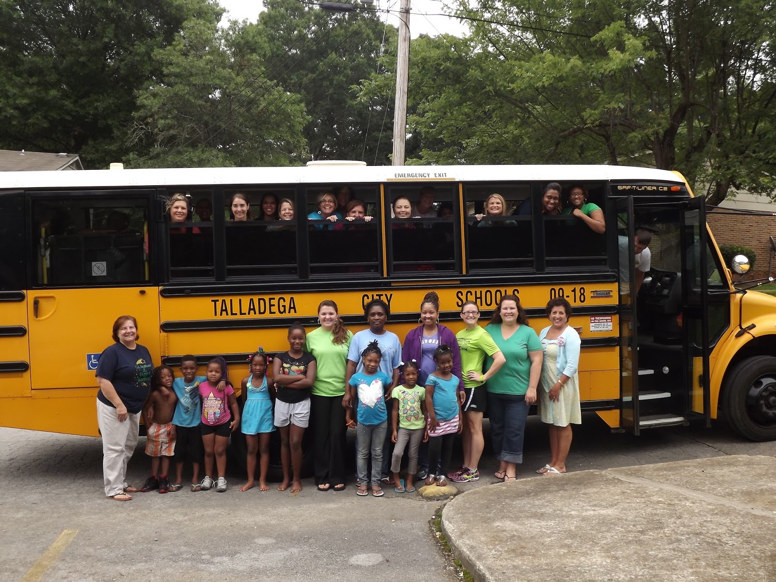C. L. Salter Elementary School: Faculty Bus Ride