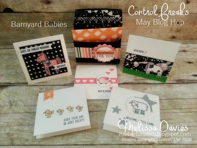 RubberFUNatics: Control Freaks May Blog Hop - Something Old/Something New