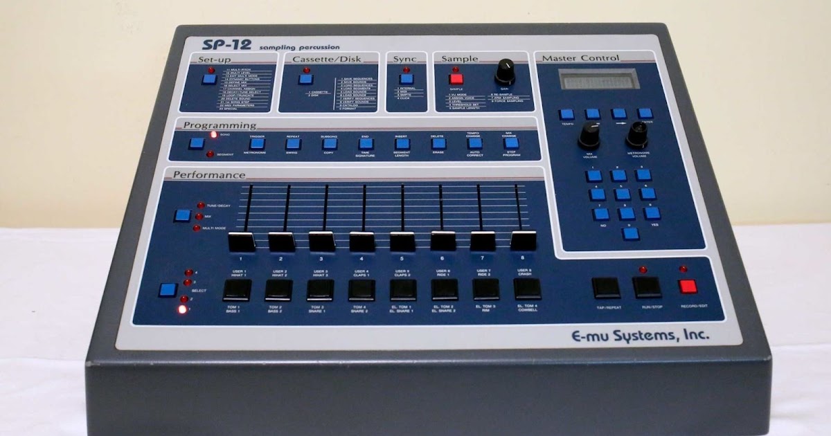 MATRIXSYNTH: Bruce Forat Emu SP-12 Turbo