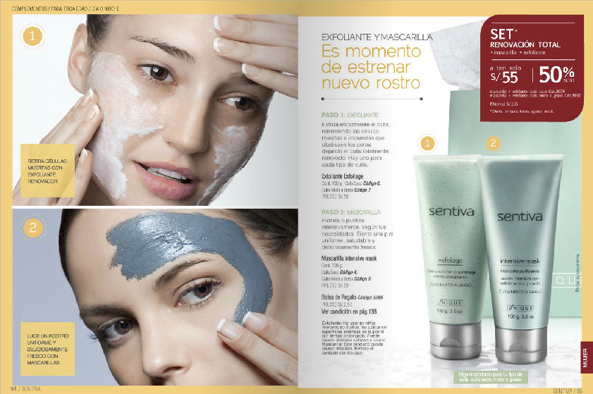 PRODUCTOS DE BELLEZA: UNIQUE CATÁLOGO DE MUJERES C5...2013