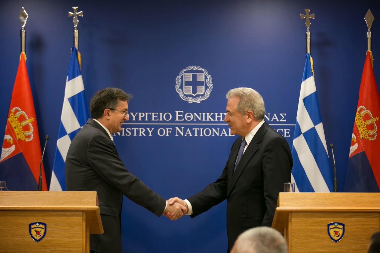 ΔΗΛΩΣΕΙΣ ΥΕΘΑ ΔΗΜΗΤΡΗ ΑΒΡΑΜΟΠΟΥΛΟΥ ΚΑΙ ΣΕΡΒΟΥ ΥΠΑΜ NEBOJSA RODIC ...