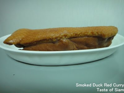 Smoked Duck Red Curry - Taste of Siam