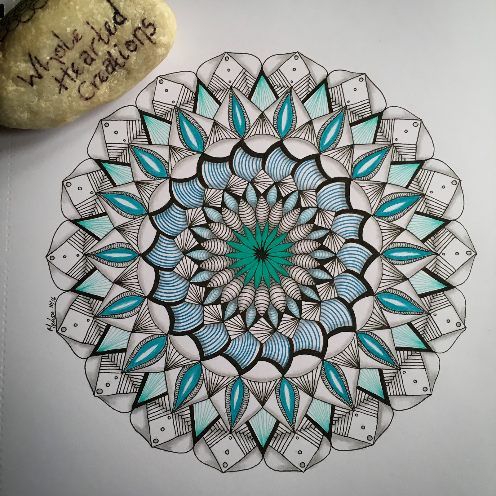 Wholehearted Zen Creations: Turquoise has taken over my life!