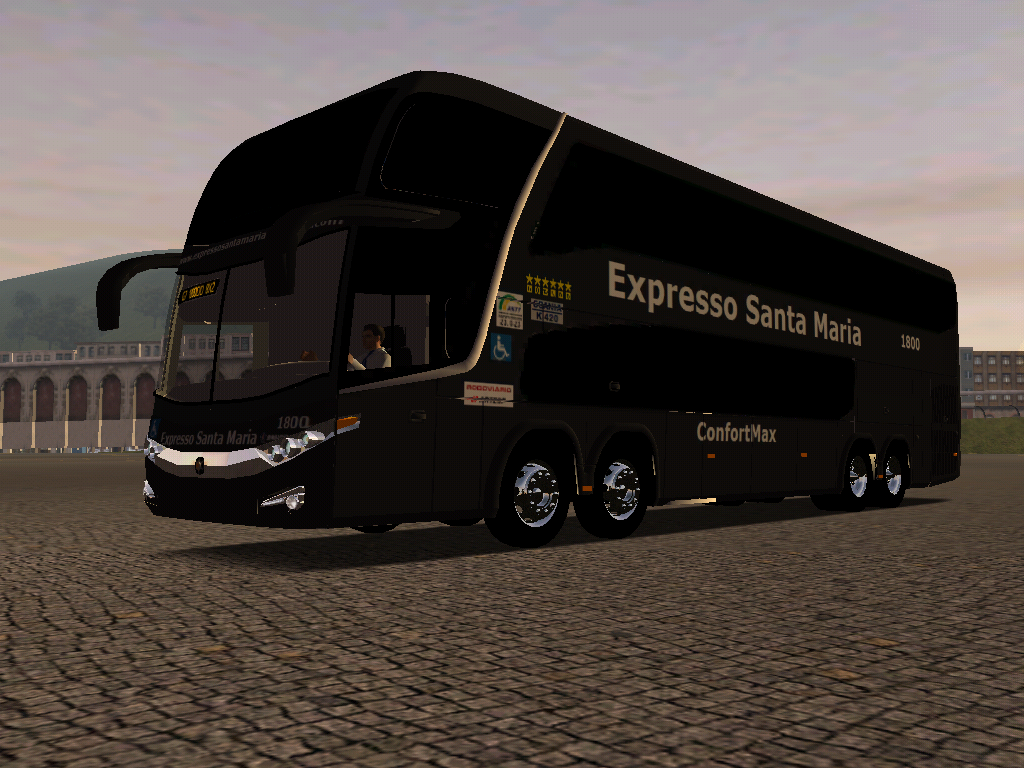 FOLHA BUS : Expresso Santa Maria aposta no conforto dos Double Deck