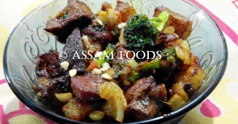 Assamese Pork Dry Fry | assam foods