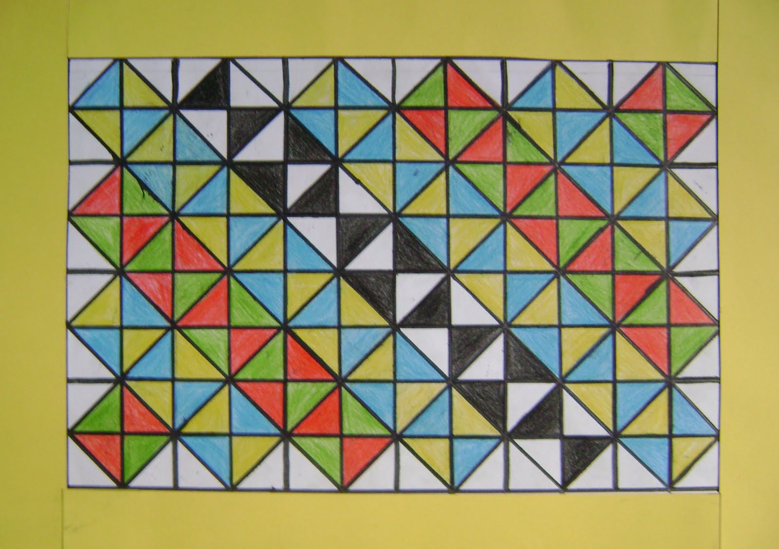 Educação Visual AEFV: Padrão Bidimensional