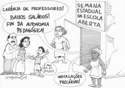 Prof.Walber Queiroz - BLOG DO EDUCADOR: CHARGE EM DESTAQUE: EDUCAÇÃO NO ...