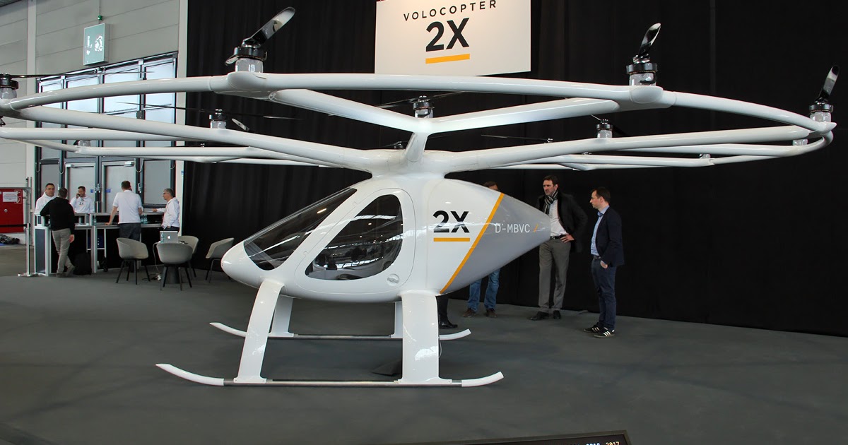 Eastwings: Volocopter 2X * e-volo GmbH * D-MBVC