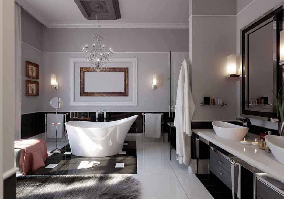 Desain Interior Kamar Mandi Modern Untuk Rumah Minimalis - Desain Kamar ...