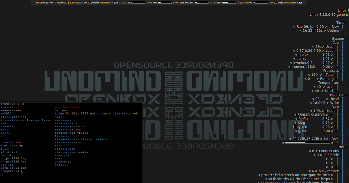 [LINUX DESKTOP ART] Tutorial OpenBox Linux 14.04 | Resandre Blog's