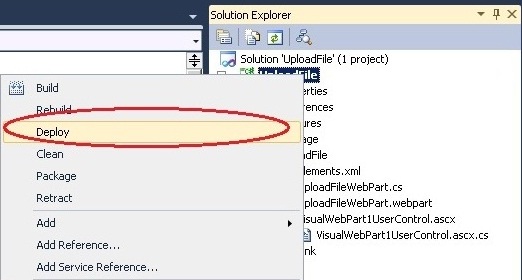 Creating and Deploying a Visual Web Part using Microsoft Visual Studio ...