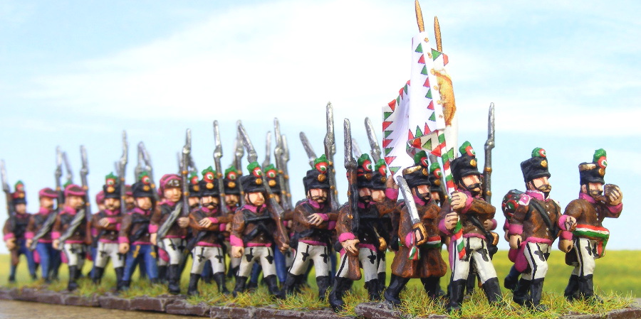 Miniature Soldiers: Székely Honvéd infantry battalions (ex 1st and 2nd ...