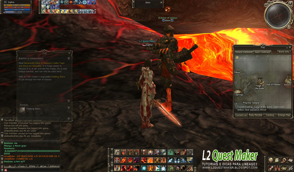 Quest Valakas Raid Boss ~ L2 Quest Maker