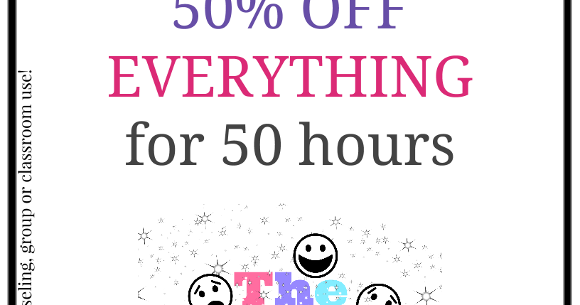 HALF-OFF Discount on Everything for 50 hours