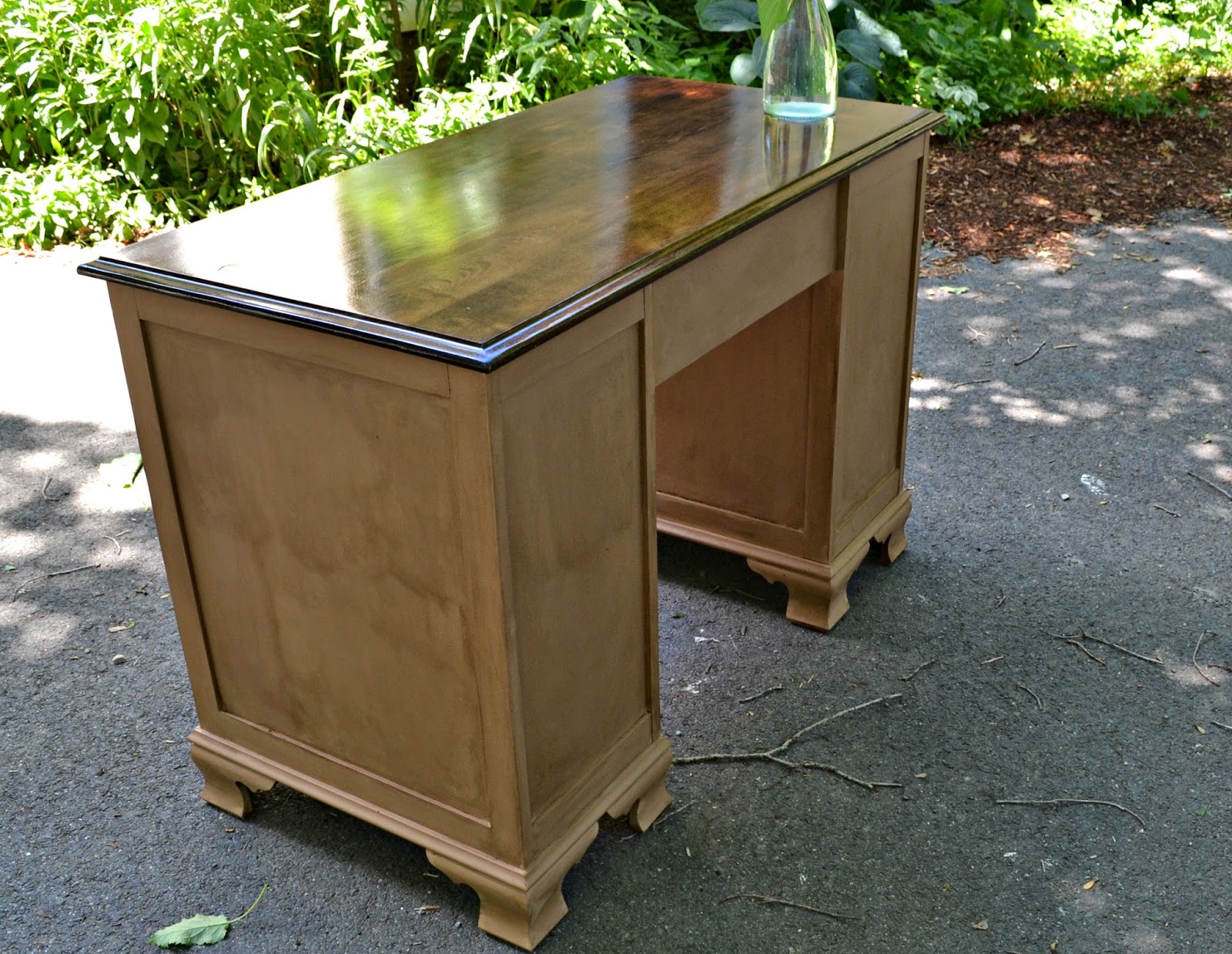 Heir and Space: A Solid Maple Desk