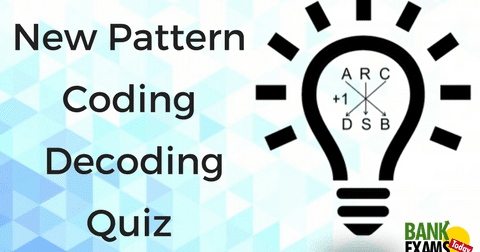New Pattern Coding Decoding Questions - BankExamsToday