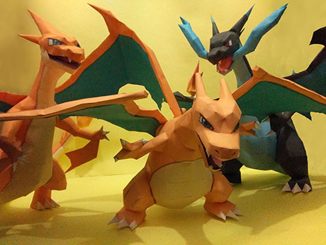 Pokemon: Charizard Papercrafts | Paperized Crafts