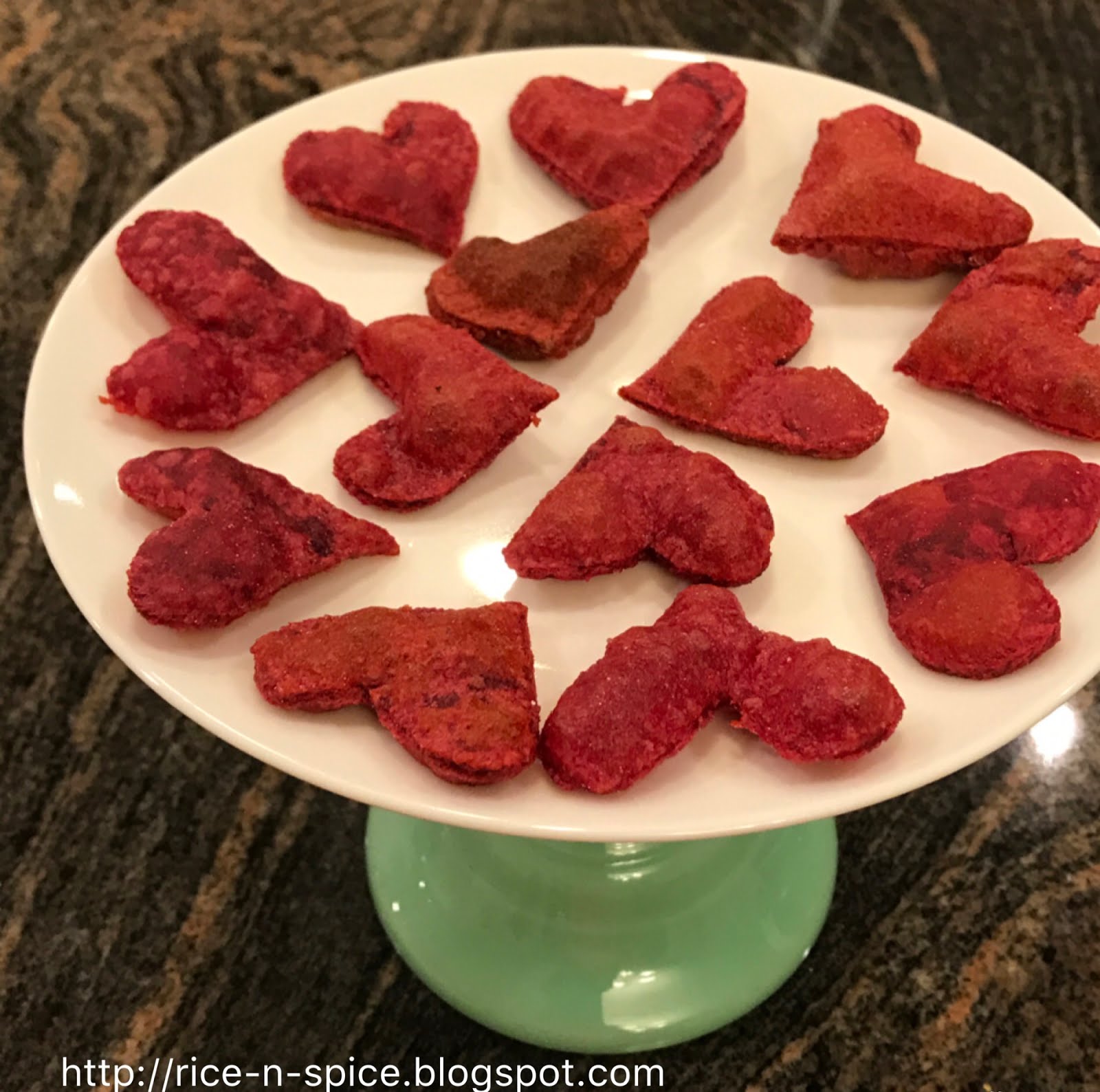 Rice N Spice: Beet Chapati & Mini Puris